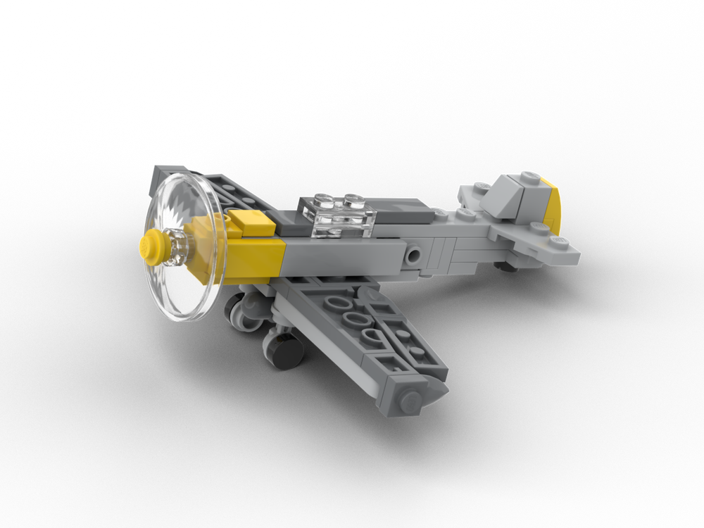 LEGO MOC Messerschmitt Bf-109 E by Lautinus | Rebrickable - Build with LEGO