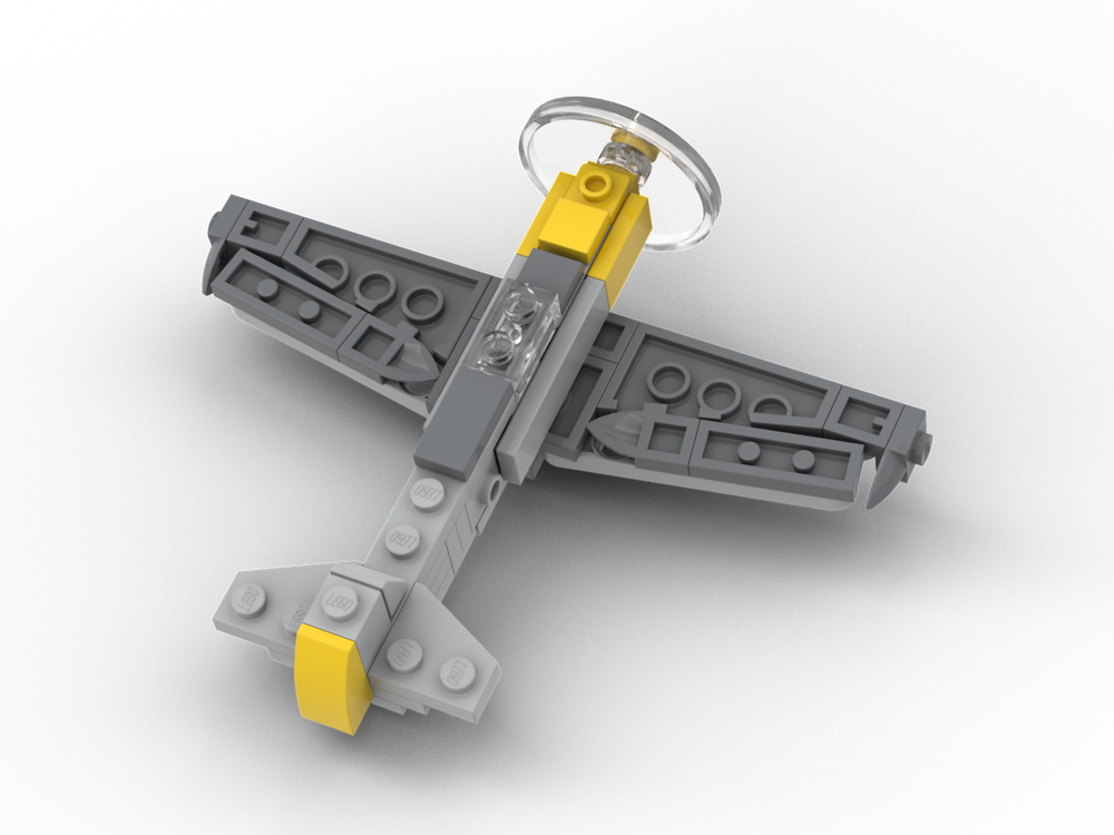 LEGO MOC Messerschmitt Bf-109 E by Lautinus | Rebrickable - Build with LEGO