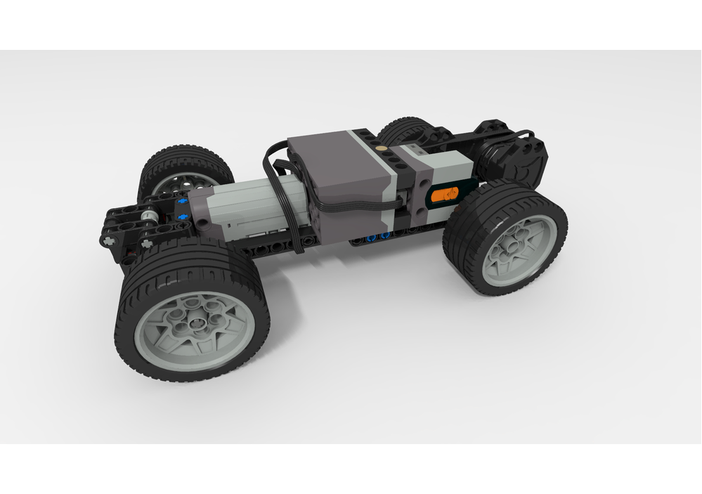 LEGO MOC 2WD Drift Racer Chassis by mocbuild101 | Rebrickable - Build ...