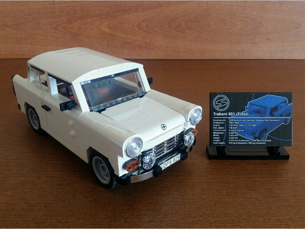 LEGO MOC Trabant 601 by pedankopet | Rebrickable - Build with LEGO