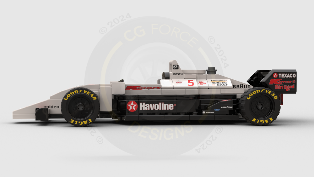 LEGO MOC Indycar 1993 NHF Mansell Oval Spec by CGForceDesigns ...