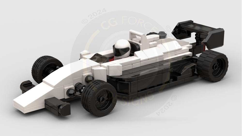 LEGO MOC Indycar 1993 NHF Mansell Oval Spec by CGForceDesigns ...