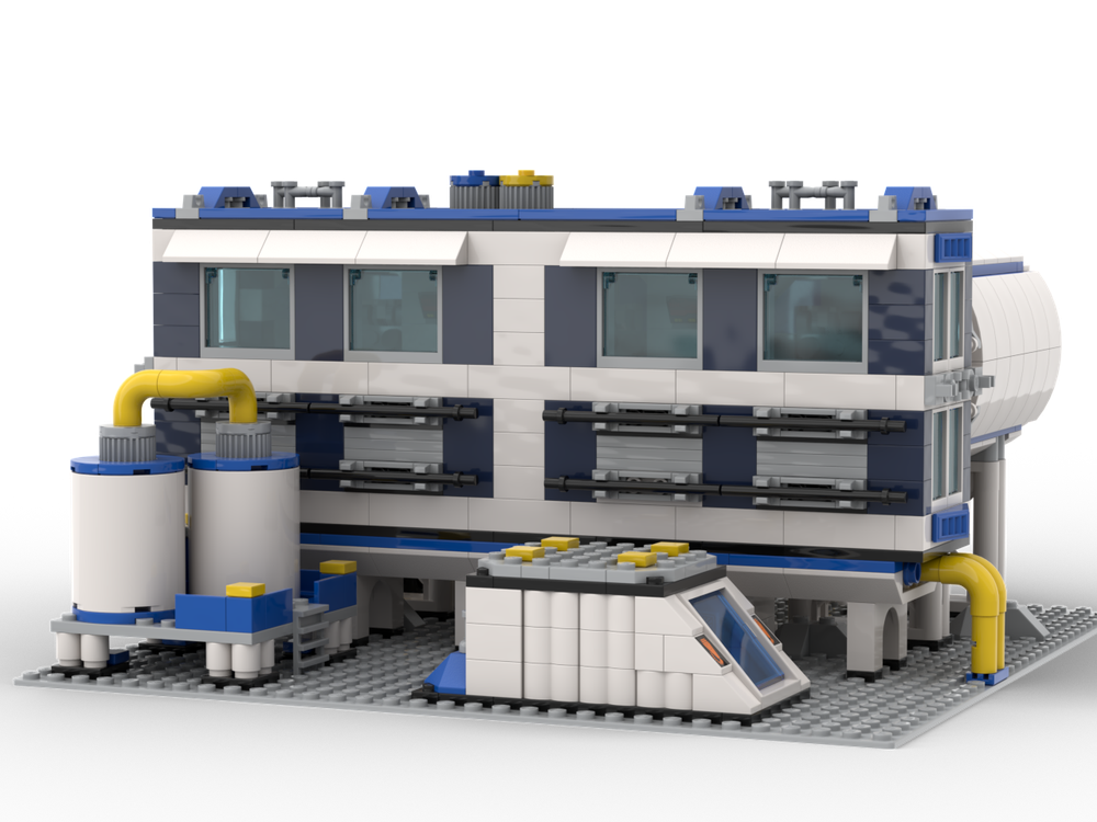 LEGO MOC Moon Base by Huebre | Rebrickable - Build with LEGO