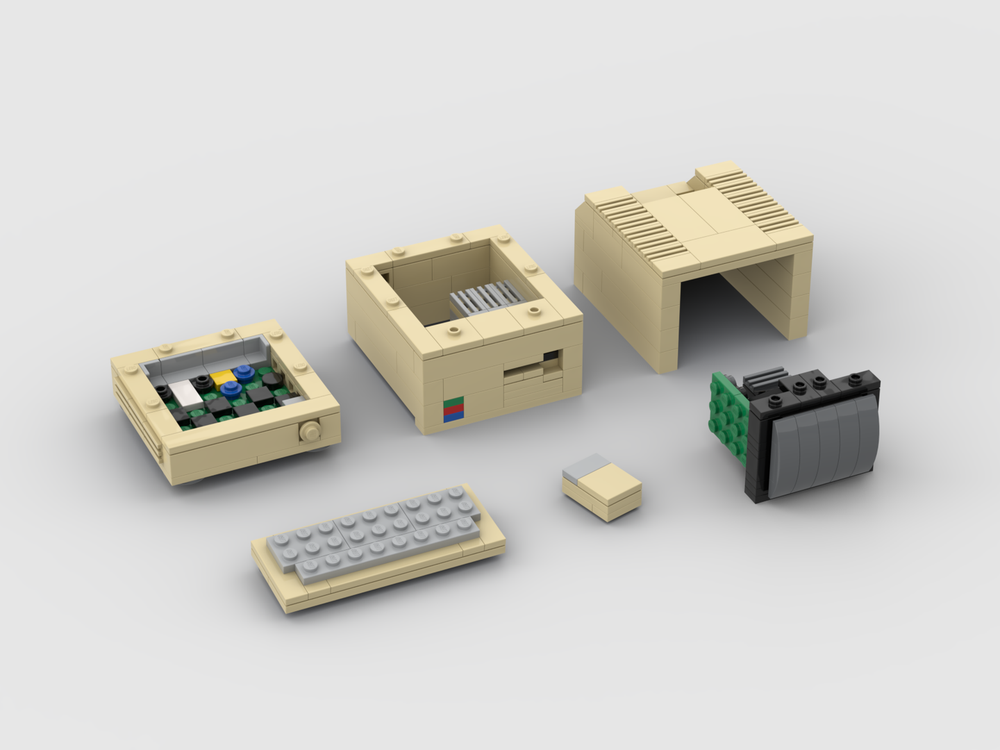LEGO MOC Apple 1984 Macintosh by Celeri | Rebrickable - Build with LEGO LEGO MOC Apple 1984 Macintosh by Celeri | Rebrickable - Build with LEGO