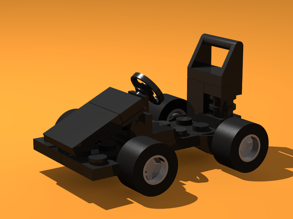 LEGO MOC Basic Go-Kart by FranekReturned | Rebrickable - Build with LEGO