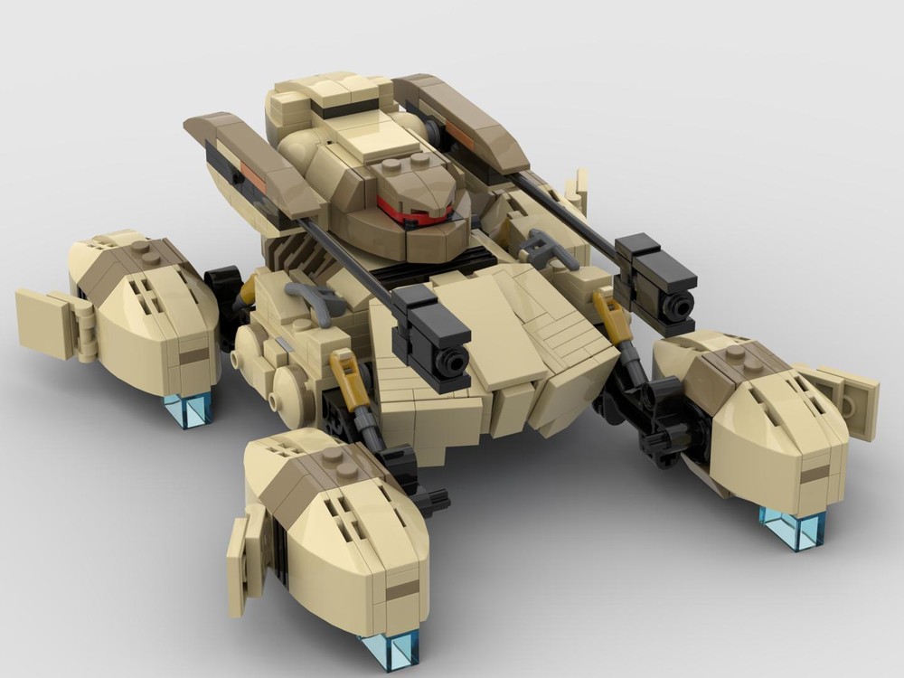 LEGO MOC Ground Armored Tank by ThrawnsRevenge | Rebrickable - Build ...