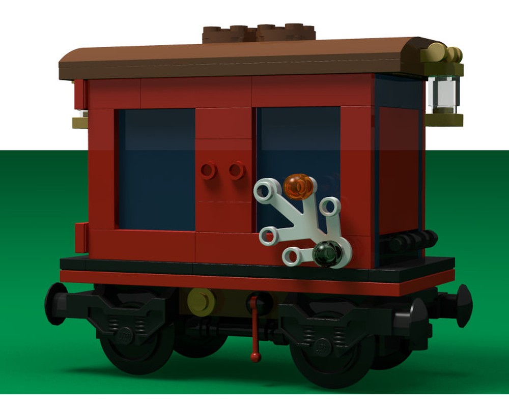LEGO MOC Freight wagon for 10254 Winter Holiday Train by KostkovyJan ...