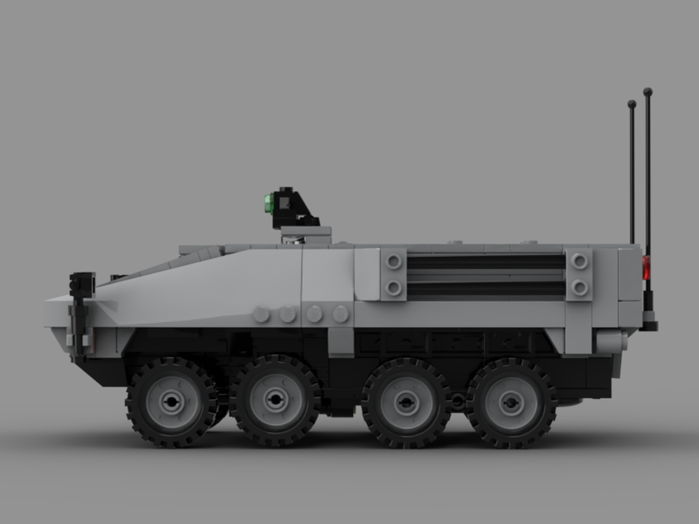 LEGO MOC Infantry Carrier Vehicle by Somerslego | Rebrickable - Build ...