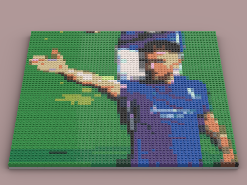 LEGO MOC Scott Hogan 'Zeke Firstdown Celebration' Lego Art by blues ...