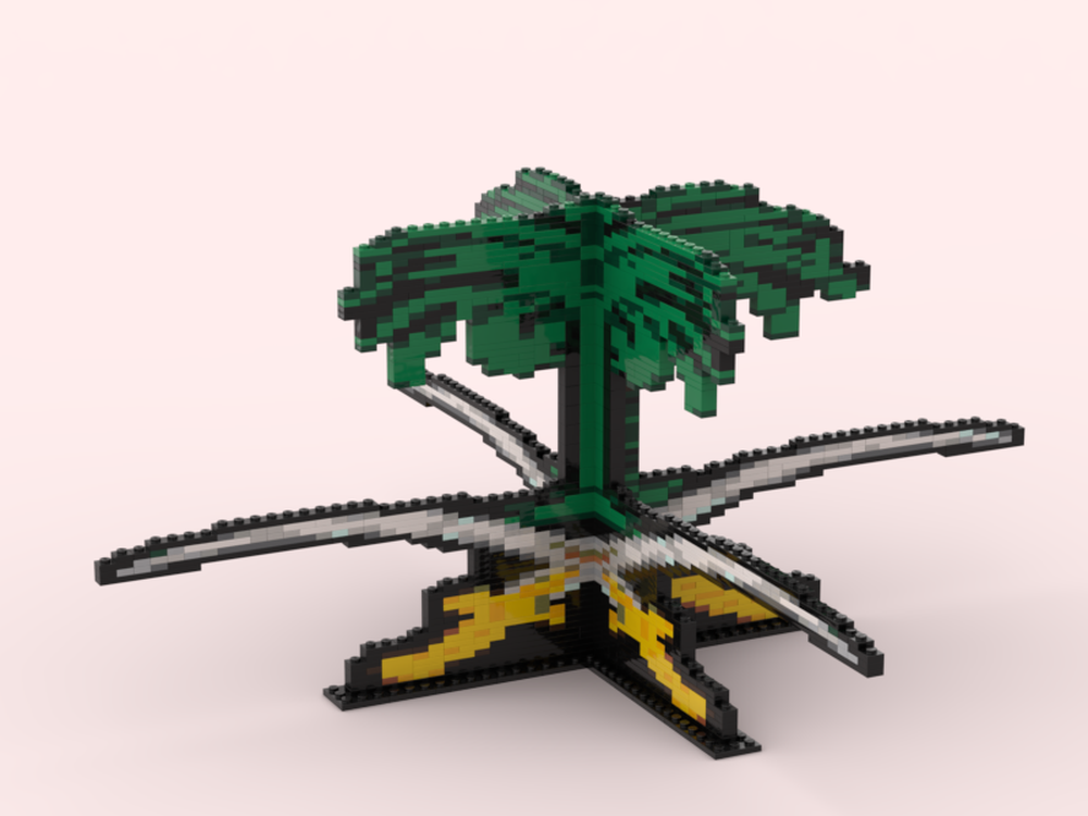 LEGO MOC Saudi Arabian National Emblem by blues-lego | Rebrickable ...