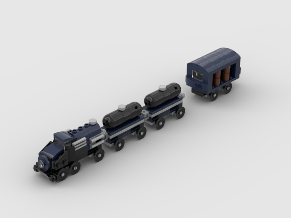 LEGO MOC Tanker Train and Trolley for wooden track by bgarms ...