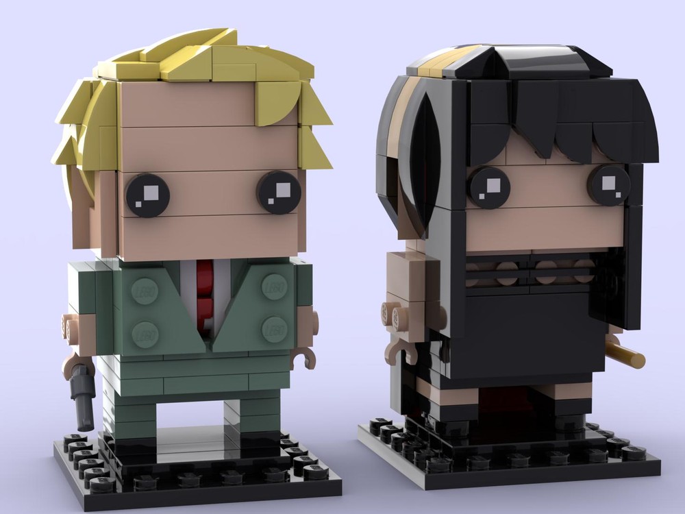 LEGO MOC Loid Forger & Yor Briar - Spy X Family BrickHeadz by ...