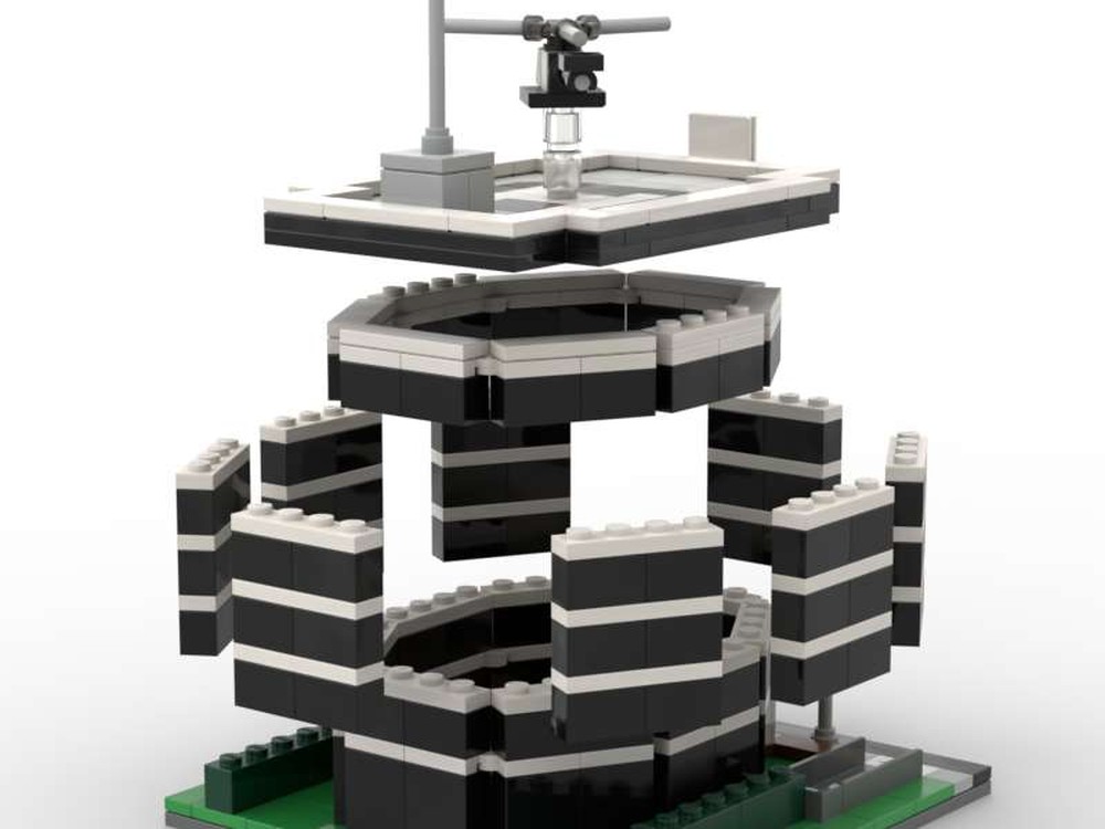 LEGO MOC Modular Office Building #10 by meregt | Rebrickable - Build ...
