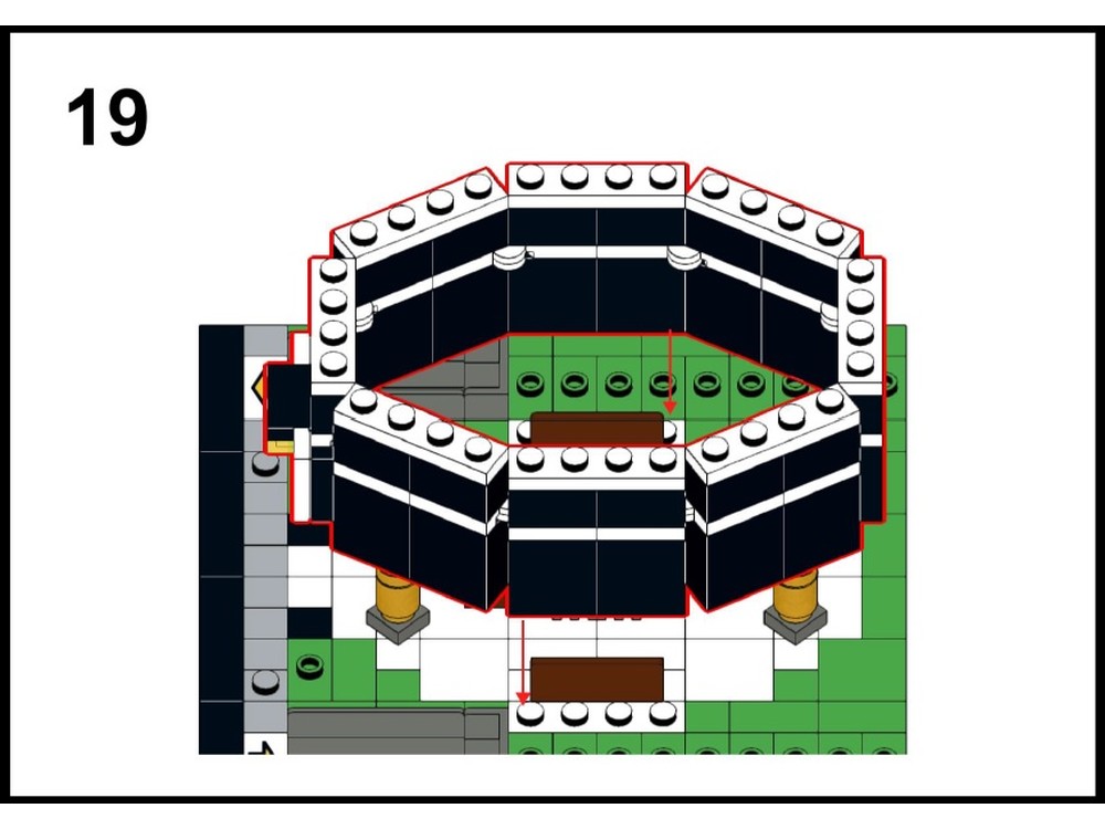 LEGO MOC Modular Office Building #10 by meregt | Rebrickable - Build ...