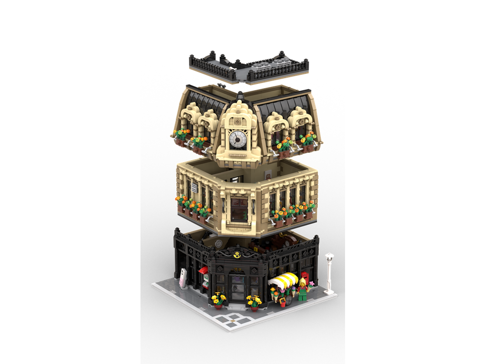 LEGO MOC Post Office by simon84 | Rebrickable - Build with LEGO
