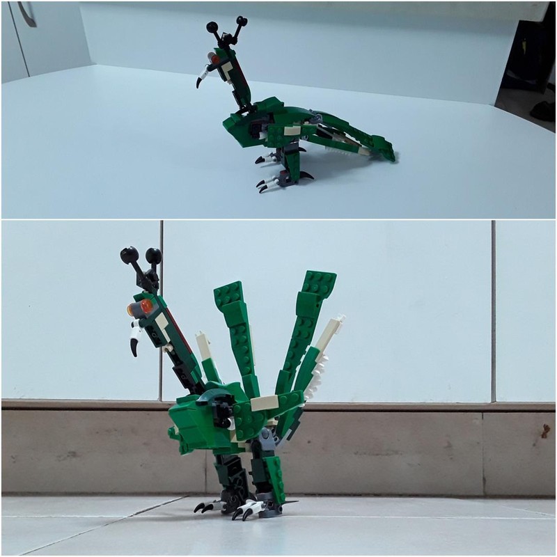 LEGO MOC 31058 - Peacock by LegoOri | Rebrickable - Build with LEGO