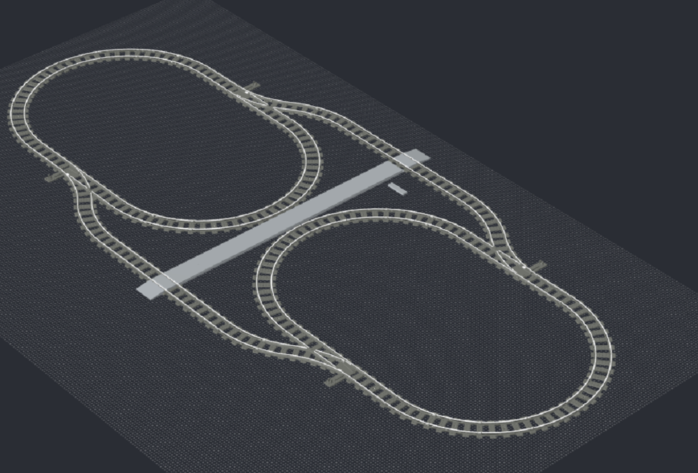 LEGO MOC Track Layout by chemistrynerd | Rebrickable - Build with LEGO
