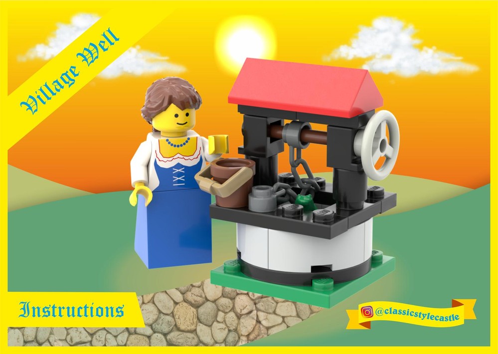 LEGO MOC Village Well by classicstylecastle | Rebrickable - Build with LEGO