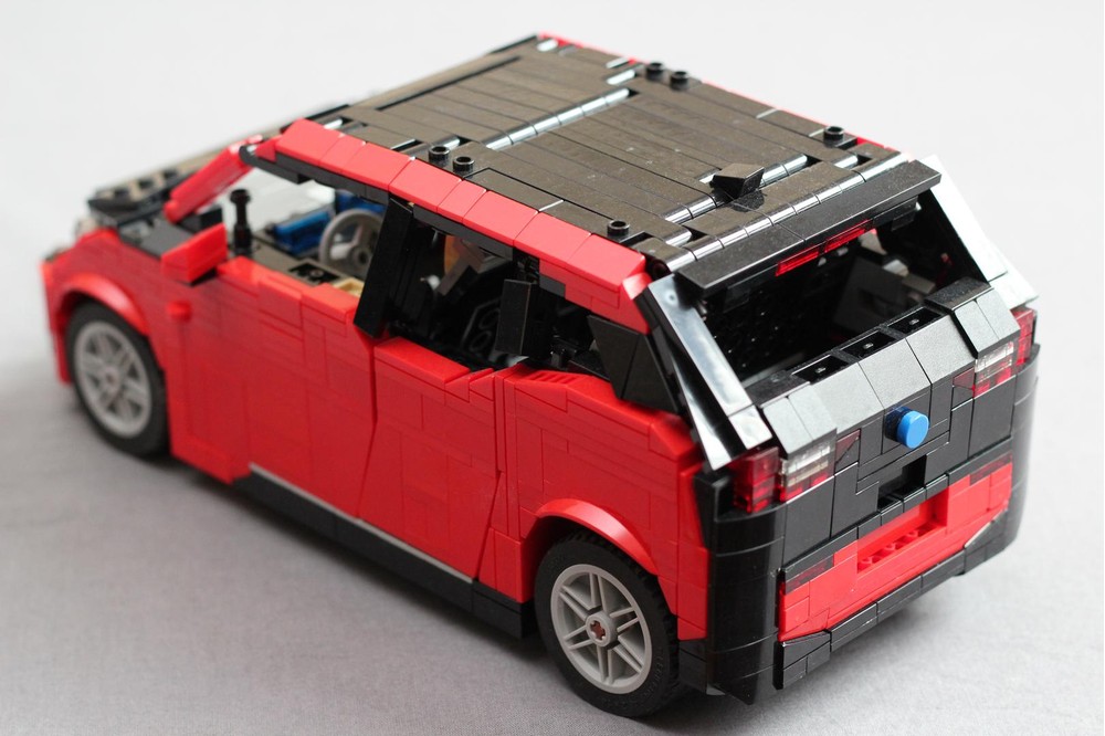 LEGO MOC BMW i3 by Rolic | Rebrickable - Build with LEGO
