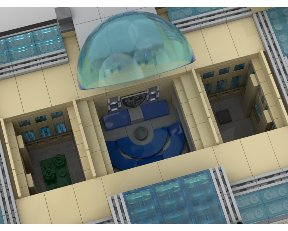 LEGO MOC Reichstag - Berlin by Rauy | Rebrickable - Build with LEGO