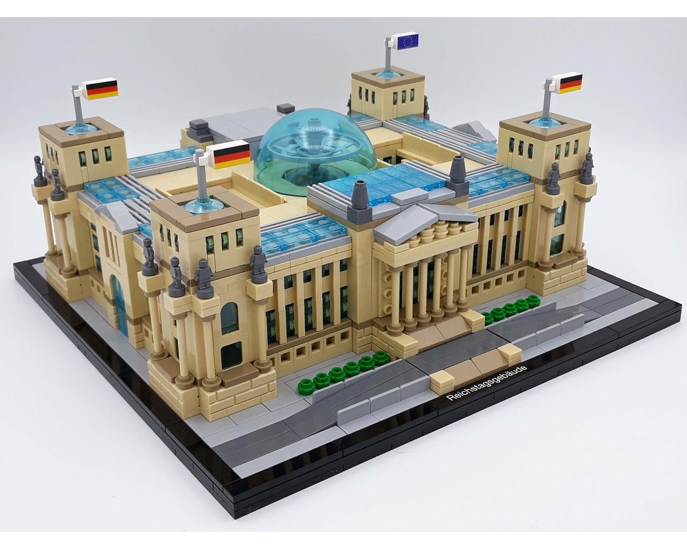 LEGO MOC Reichstag - Berlin by Rauy | Rebrickable - Build with LEGO