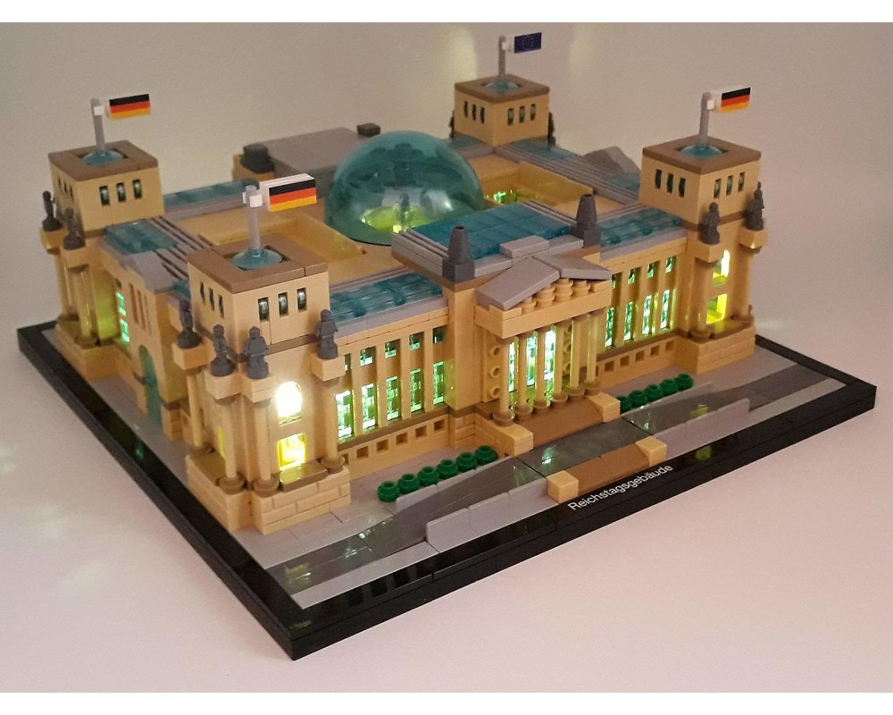 LEGO MOC Reichstag - Berlin by Rauy | Rebrickable - Build with LEGO