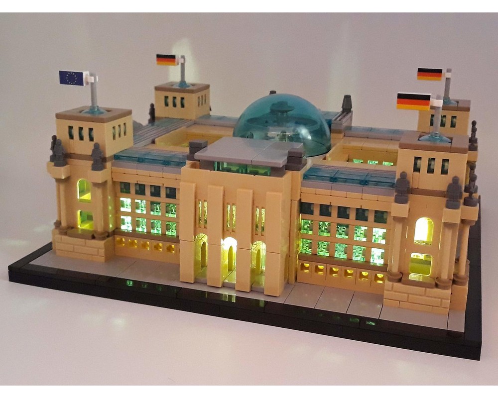 LEGO MOC Reichstag - Berlin by Rauy | Rebrickable - Build with LEGO