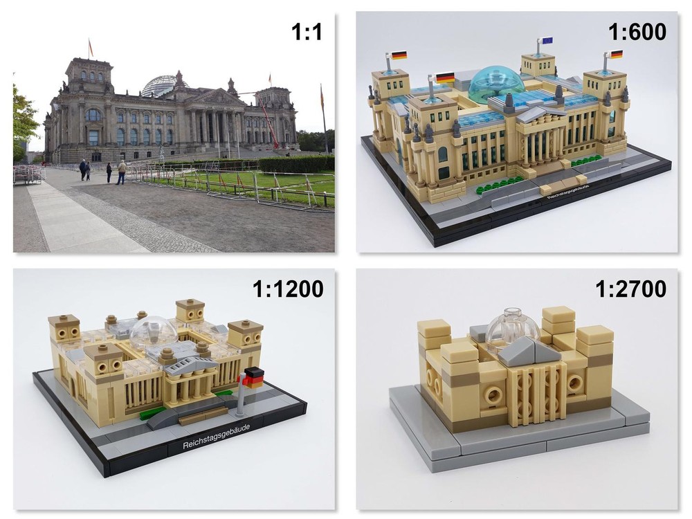 LEGO MOC Reichstag - Berlin by Rauy | Rebrickable - Build with LEGO