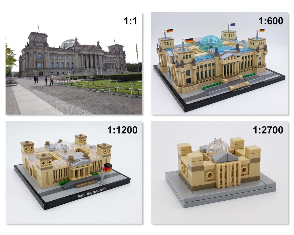 LEGO MOC Reichstag - Berlin by Rauy | Rebrickable - Build with LEGO