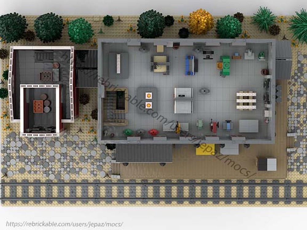 LEGO MOC Sign Shop by jepaz | Rebrickable - Build with LEGO