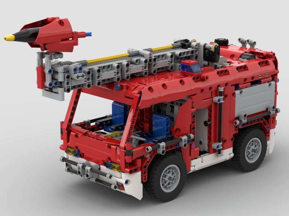 LEGO MOC Firetruck (remake 8280) by Don_Santos | Rebrickable - Build ...