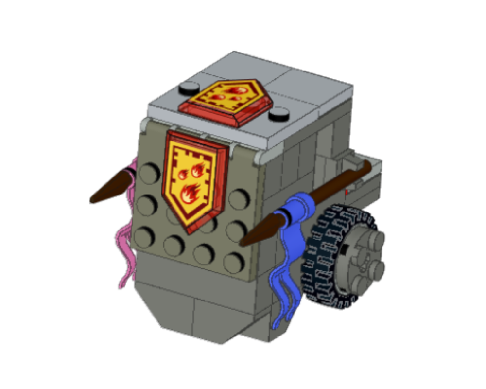 LEGO MOC Armoured Cannon (armored / siege) by Jonny_Hairface ...