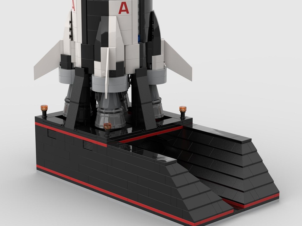 LEGO MOC Launch Platform for Saturn V #21309 by Leganand | Rebrickable ...