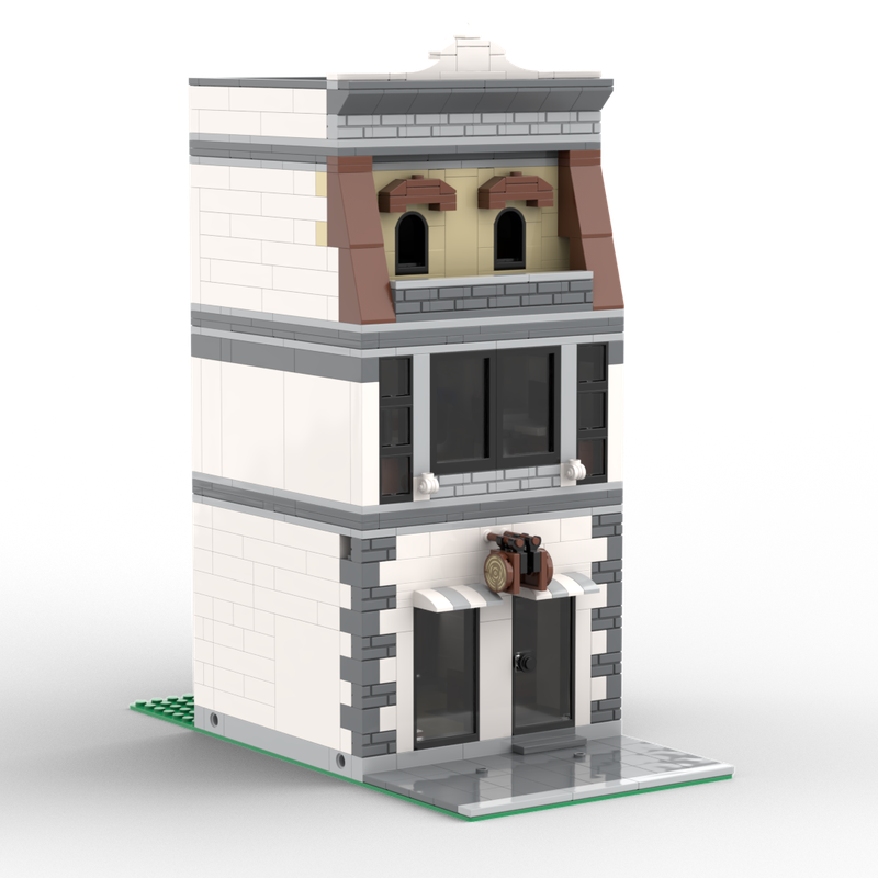 LEGO MOC Workshop & Office with Sleeping Quarters by Check_out_my ...