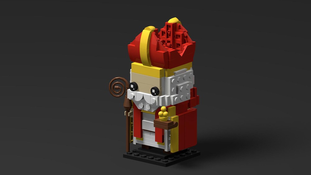 LEGO MOC Saint Nicholas Brickheadz by Jean Paul Bricks | Rebrickable ...