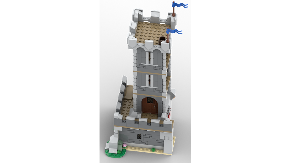 LEGO MOC Modular Medieval Castle by LCas89 | Rebrickable - Build with LEGO