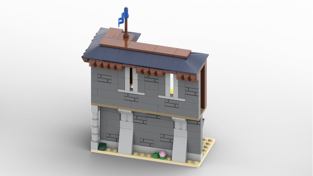 LEGO MOC Modular Medieval Castle by LCas89 | Rebrickable - Build with LEGO