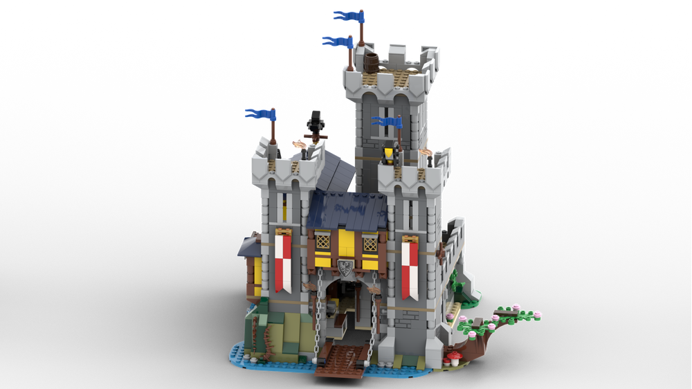 LEGO MOC Modular Medieval Castle by LCas89 | Rebrickable - Build with LEGO