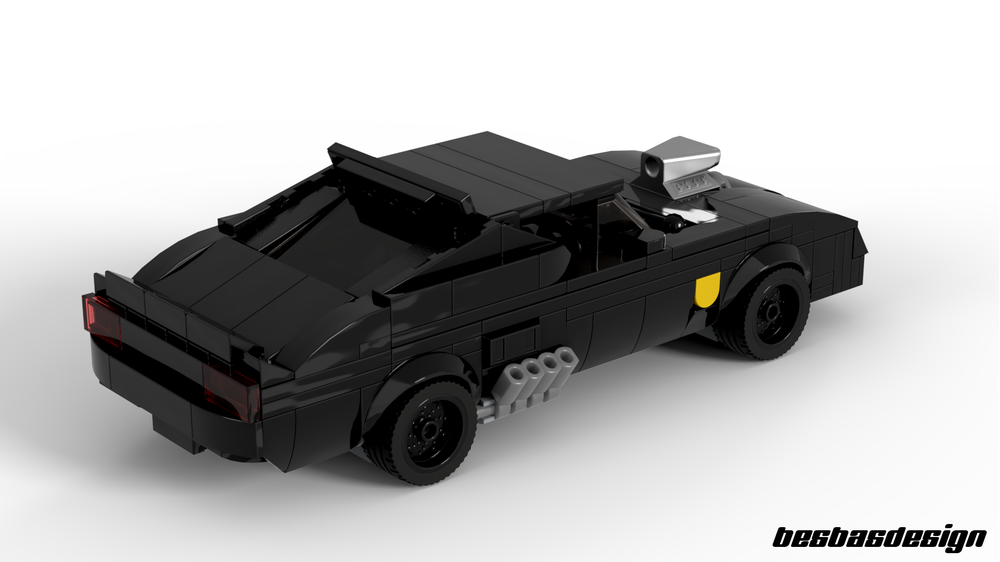 LEGO MOC Interceptor Mad Max 1 and 2 by besbasdesign | Rebrickable ...