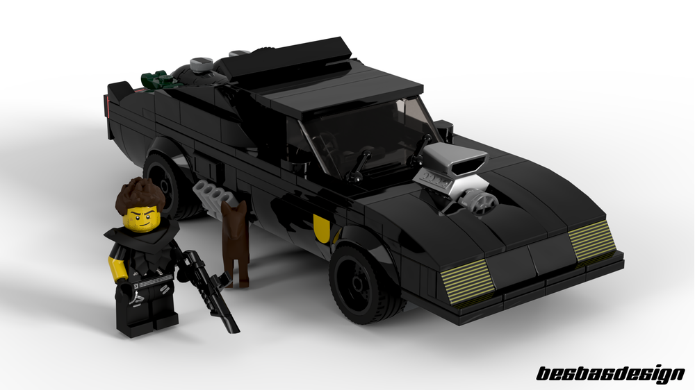 LEGO MOC Interceptor Mad Max 1 and 2 by besbasdesign | Rebrickable ...