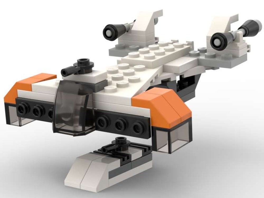 LEGO MOC 2x912055 Dropship #02 by meregt | Rebrickable - Build with LEGO