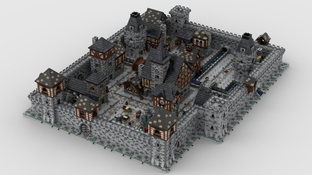 LEGO MOC Mini-Medieval-Modulars 52 - "Complete City" by mocscout ...