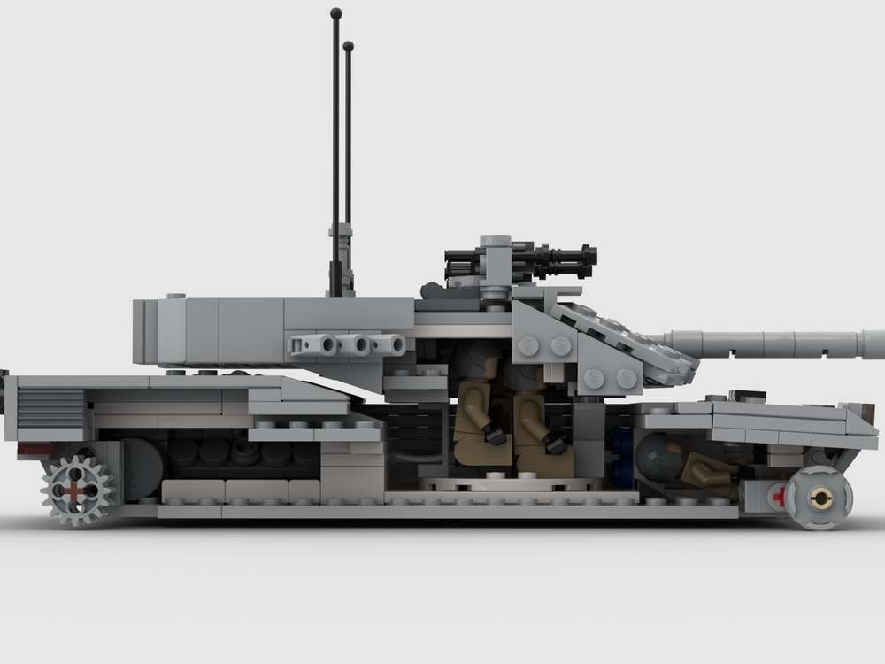 LEGO MOC C1 Ariete MBT by simonelovisa01 | Rebrickable - Build with LEGO