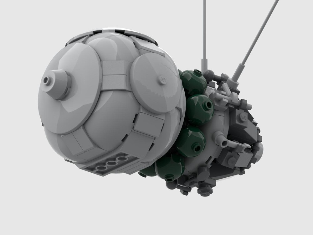 LEGO MOC Vostok-1 Capsule by LLep | Rebrickable - Build with LEGO