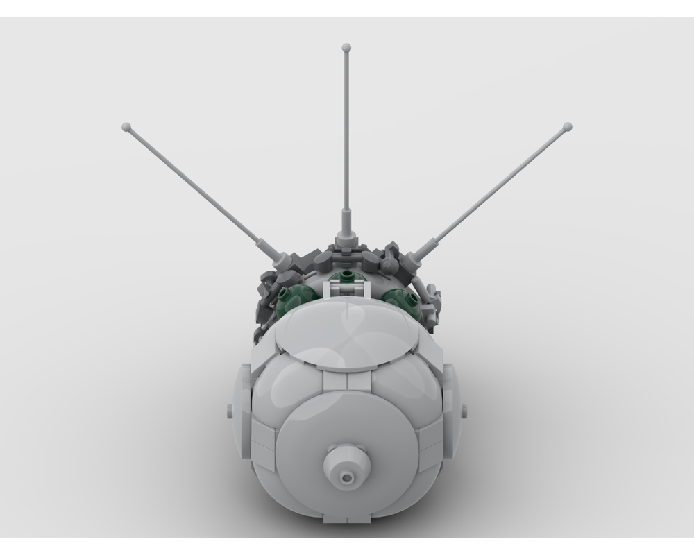LEGO MOC Vostok-1 Capsule by LLep | Rebrickable - Build with LEGO