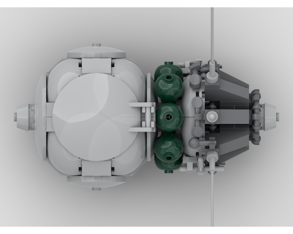 LEGO MOC Vostok-1 Capsule by LLep | Rebrickable - Build with LEGO