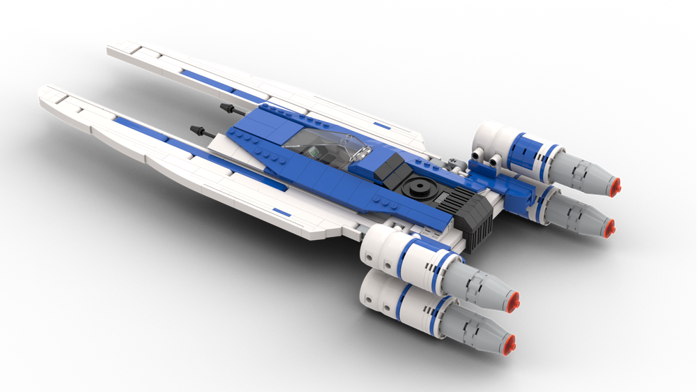LEGO MOC U wing by RendiliBricks | Rebrickable - Build with LEGO