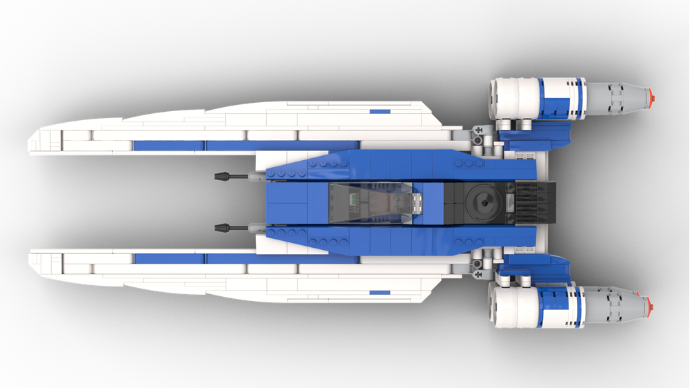 LEGO MOC U wing by RendiliBricks | Rebrickable - Build with LEGO