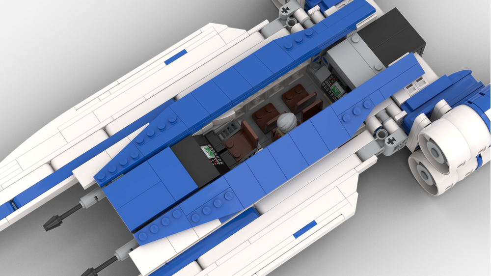 LEGO MOC U wing by RendiliBricks | Rebrickable - Build with LEGO