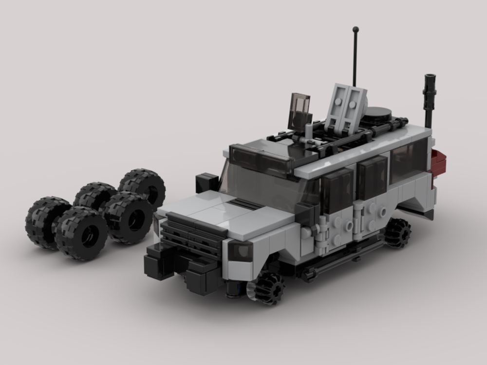 LEGO MOC Military SUV by Somerslego | Rebrickable - Build with LEGO